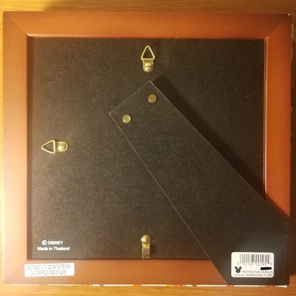 Disney | Accents | Rare Vintage Mickey Mouse Wood 5 Picture Frame ...